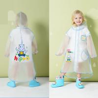 China Single-Person Rainwear Little Dinosaur Cartoon Poncho for Elementary School Students for sale