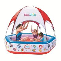 China Not Coated Sail Finishing Children Inflatable Circus Tent Pool for Full-Sized Family for sale