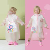 China Single-Person Rainwear Little Dinosaur Cartoon Poncho for Elementary School Students for sale