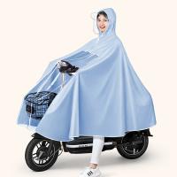 China Custom Logo Printing Rain Poncho for Men and Women Riding Battery Car or Bicycle for sale