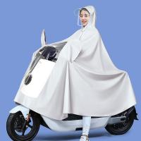 China Custom Logo Printing Rain Poncho for Men and Women Riding Battery Car or Bicycle for sale