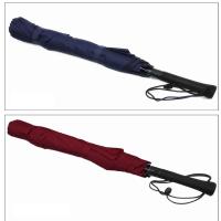 China 120cm Open Diameter Two Fold Automatic Reinforcement Rain Golf Umbrella for Promotion for sale