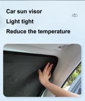 China Customized Logo Car Sun Shade Board for Adults Front Window Glass Heat Shield Protection for sale