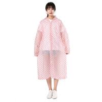 China Rainy Outdoor Activity Hiking Long Reusable Waterproof EVA Raincoat for Adults for sale