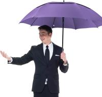 China Custom Printing Pattern 8K Golf Umbrella with Larger Windproof and Waterproof Design for sale