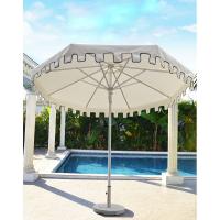 China Travel Design Style 38MM Aluminum Alloy Rope Middle Garden Umbrella for Adults' Needs for sale