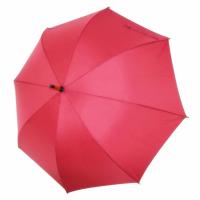 China Auto Open Long Fiberglass Frame Stick Umbrella with Wooden Handle and Custom Design for sale