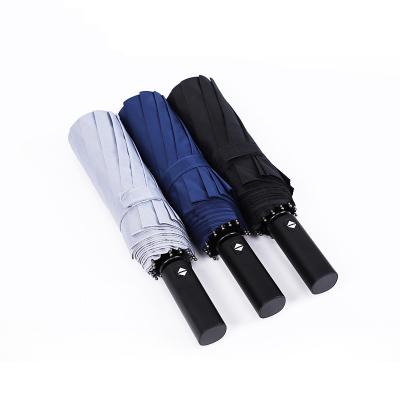 China Self-Opening Folding Umbrella with Customized Designs Printing and 97cm Open Diameter for sale