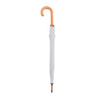 China Customized Color Umbrellas in Spain with Long Fiberglass Frame and Wooden Handle for sale