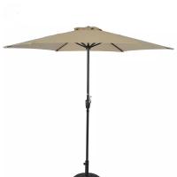 China Minimalist Design Style Aluminum Garden Sunshade for Balcony Table and Chair Umbrella for sale