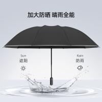 China Large Three-fold Fiberglass Frame Reverse Umbrella for Wind and Rain Protection for sale