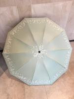 China Children's All in 1 Sunny Peach Blossom Ginkgo Dual Folding Umbrella for Sun Protection for sale