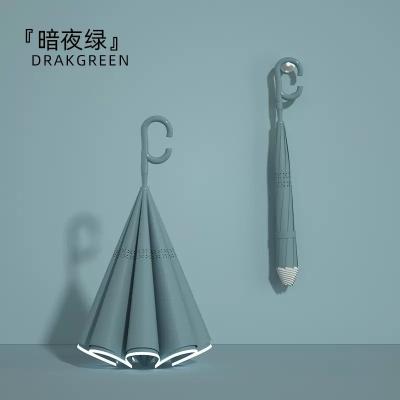 China Large Double Umbrella with Free Folding and Straight Handle Hanging Function Included for sale