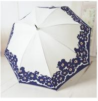 China Fiberglass Frame Straight Pole Advertising Umbrella with Customized Color and Logo for sale