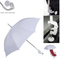 China Custom Straight 23 Inch Beach Chair Bike Umbrella Clamp for Baby Pongee Fabric for sale