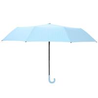 China Girls' Three-folding Sunblock Umbrella with UV Protection and Dual-purpose Function for sale