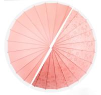 China 190T Pongee Long Handle Umbrella Customized Pattern DIY Multi Color RPET Golf Umbrella for sale