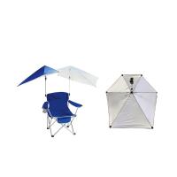 China Universal Hands Free Wheelchair Umbrella Holder with Unique Design and Silver Coating for sale