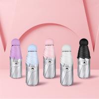 China Covered Titanium Silver Rubber Five-folding Umbrella with UV Protection and Dual Purpose for sale