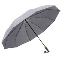 China Business Three Fold Reinforced Windproof Umbrella with 25 Inch Large Umbrella Surface for sale