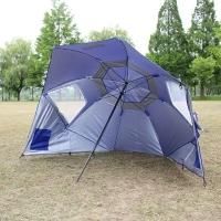 China Multifunctional Assembly Tent Beach Umbrella for UV Protection and Windproof Design for sale