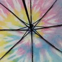 China Full Painting Manual 3 Folding Personalized Customized All in 1 Minimalism Style Umbrella for sale