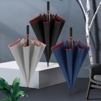 China Custom Logo 27 Inch Windproof Full Fiber Golf Umbrella for Advertising and Promotion for sale