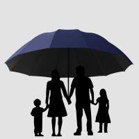China Folding Umbrella for Men Customized Oversized 12-Bone Windproof and Sun-Protective Product for sale
