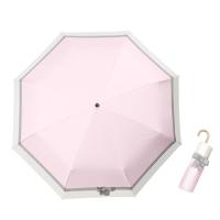 China Customized Curved Handle Sunshade Umbrella UV Protection Compact and Portable for Women for sale