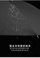 China 120cm Open Diameter Aluminum Frame Golf Umbrella for Business and Outdoor Protection for sale