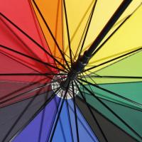 China Item Custom Customized Umbrellas Automatic Open Iridescence Umbrella with Custom Logo for sale