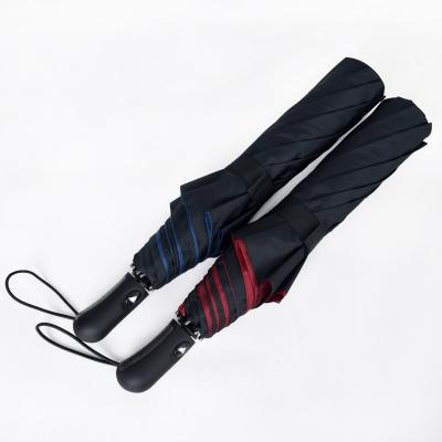 China Pongee and Polyester Double-layer Golf Umbrella Suitable for Two People Easy to Carry for sale