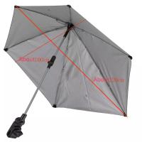 China Wheelchair Sun Shade Customizable Clip Umbrella with Agile Supply Chain and DIY Option for sale