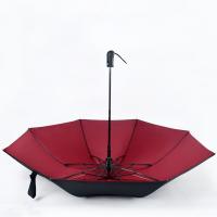 China Pongee and Polyester Double-layer Golf Umbrella Suitable for Two People Easy to Carry for sale