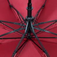 China Pongee and Polyester Double-layer Golf Umbrella Suitable for Two People Easy to Carry for sale