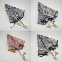 China Sequin Embroidered Rose Adult Umbrella with Windproof Function and Lightweight Design for sale
