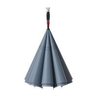 China 8K Steel Ribs Auto Reverse Large Double Umbrella with Long Handle Women and Men for sale