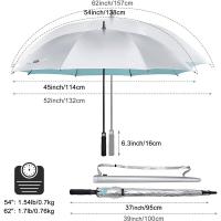 China Travel Design Style Golf Umbrella with Automatic Windproof Function and Long Handle for sale