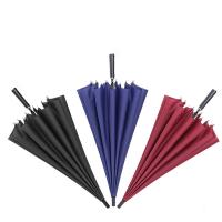 China Fiberglass Frame 16 Bone Straight Advertising Golf Umbrella for Business Hotel Gift for sale