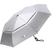 China Double Breathable Triple Folding Umbrella End Advertising Gift with Polyester Fabric for sale
