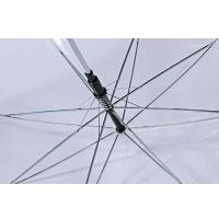 China Plastic Umbrella Product Auto Open Parapluie Custom Straight POE Clear Umbrella for sale