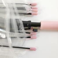 China Plastic J Handle Customized Professional POE Clear Compact Sakura Umbrella for Travel for sale
