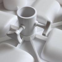 China PP Cup Holder and Plastic Tray Accessories for Minimalist Style Outdoor Beach Umbrella for sale