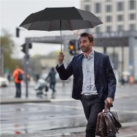 China Men's Business Folding Umbrella with Tire Tread Handle and Breathable Design from German for sale
