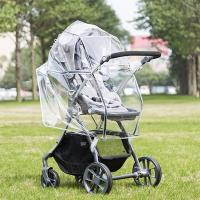 China Customize Weather Shield Clear PVC Baby Stroller Rain Cover for Aged Group 0-3 Years Old for sale