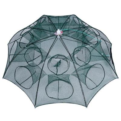 China Multi-gauge Folding Fish Cage Umbrella Net in Classic Style for Black Umbrella Fishing for sale