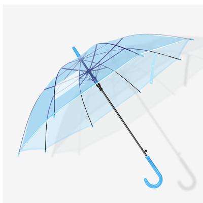 China Promotion Advertising PVC Umbrella with Customized Logo and Black Metal Frame for sale