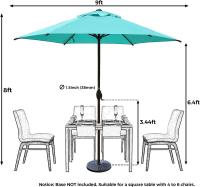 China Custom Logo Print Umbrella Factor Fashion Patio Umbrella with Tassels and Sunshade for sale