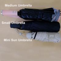 China Sun Protection Lightweight Small Pocket Umbrella with Protective Cover 90cm Open Diameter for sale