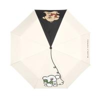 China Cartoon Lines Automatic Umbrella Perfect for Female Travelers and Outdoor Activities for sale